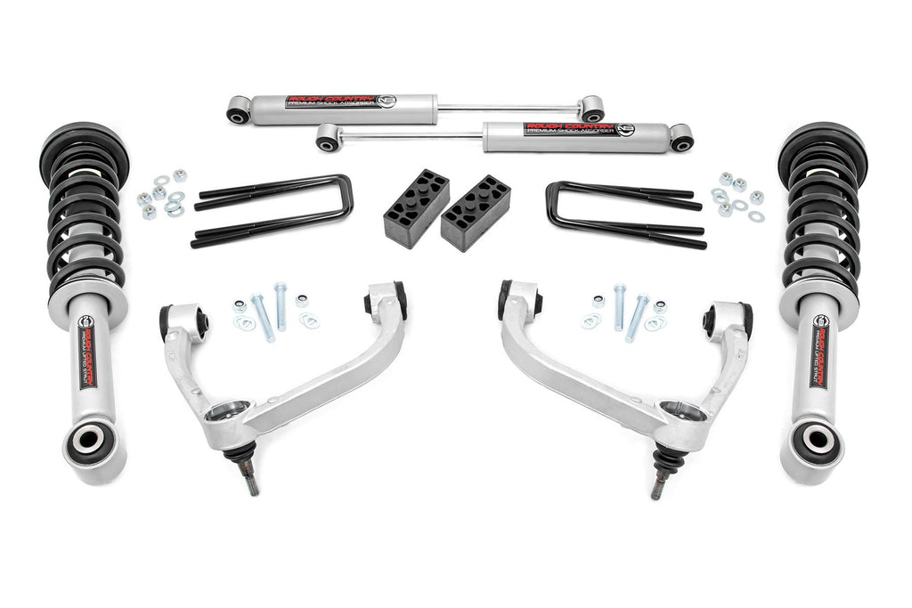 3 Inch Lift Kit | N3 Struts | Ford F-150 4WD (2009-2013) | RHINO 4X4 ...