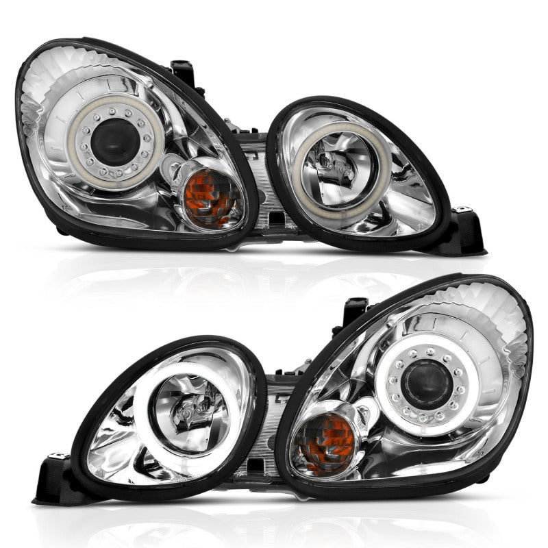 ANZO 1998-2005 Lexus Gs300 Projector Headlights w/ Halo Chrome | RHINO ...