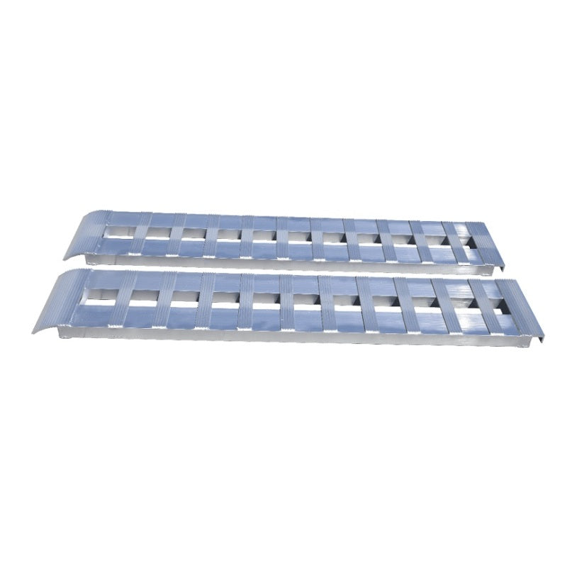 Gen-Y Heavy-Duty 8ft Aluminum Loading Ramps 15in x 96in 5K Capacity Per ...