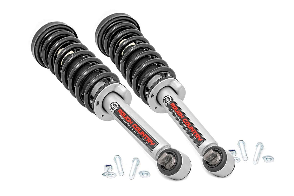 N3 Leveling Struts | 2 Inch | Loaded Strut | Ford Ranger 4WD (2019-2023 ...